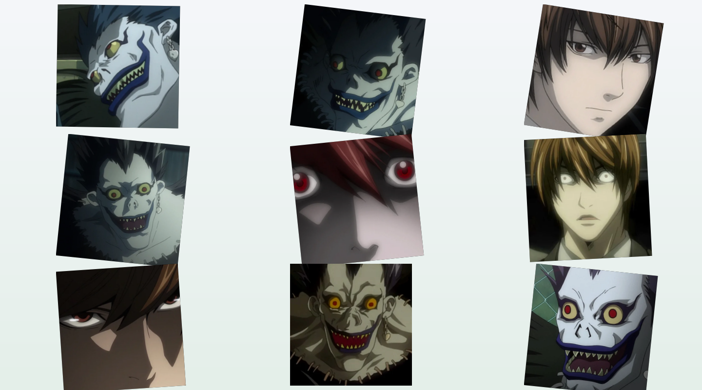 DEATH NOTE (by ) - стикеры для Телеграм